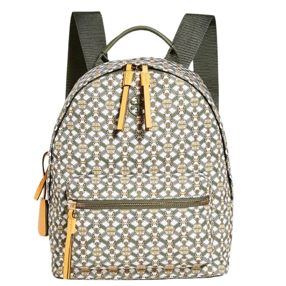 Tory Burch | Bags | Tory Burch Piper Printed Small Zip Backpack In ...